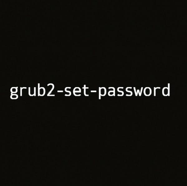 Grub2 Password Secure Linux Bootloader Devops Guide 2025