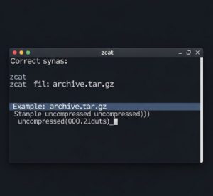 zcat: View Compressed Files Directly in Linux Better 2025