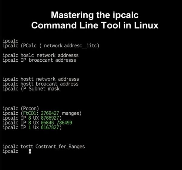 ipcalc: Master the Linux Command Line Better 2025