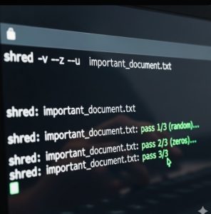 Shred Command: Securely Delete Files in Linux Better 2025
