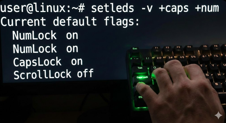 setleds command line in Linux - Linux Expert Better 2025